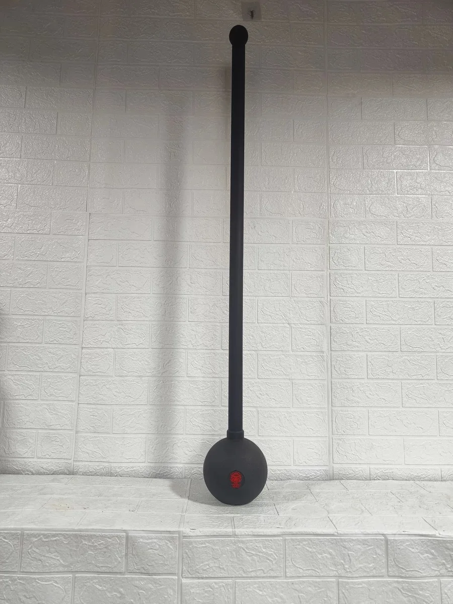 Anti-skid Rubber coating Macebell Round head Hand-off-proof Fitness ...