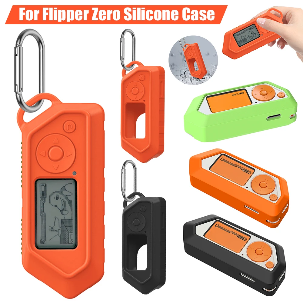 Silicone-Case-for-Flipper-Zero-Protective-Case-Cover-with-Hanging ...
