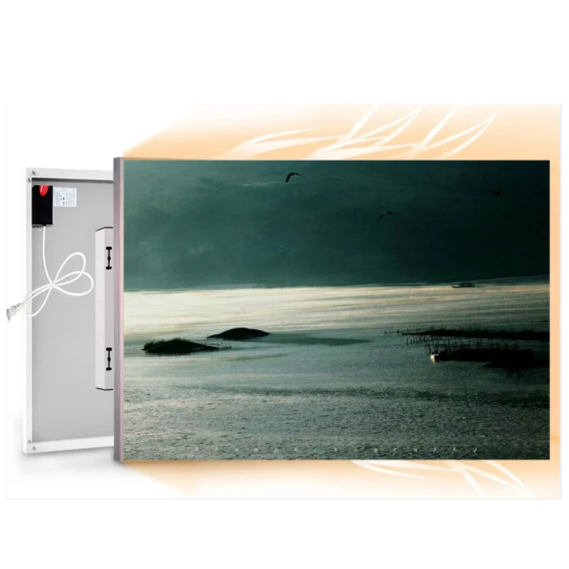 180W 300x600mm Infrared Panel Heater Wall Mounted Routine Heating ...