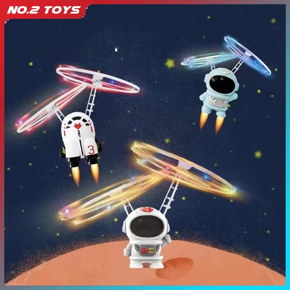 Astronaut Ufo Drone Gesture Sensing Flying Robot Spacecraft Helicopter ...