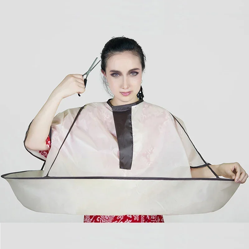 Adult-Self-Haircut-Cape-Cloth-Waterproof-Hair-Cutting-Cloak-Umbrella-Capes-Salon-Barber ...