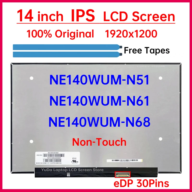 14-Inch-Laptop-LCD-Screen-NE140WUM-N51-NE140WUM-N61-NE140WUM-N68 ...