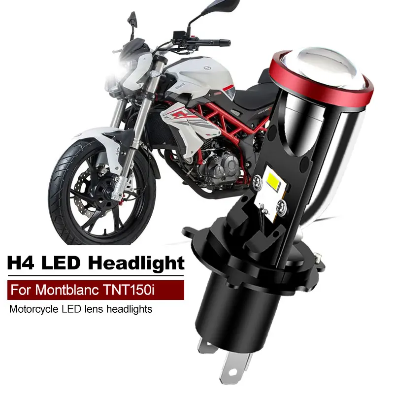 1PCS-FOR-TNT-150i-Benelli-25W-6000K-White-Motorcycle-Accessories-H4-LED ...