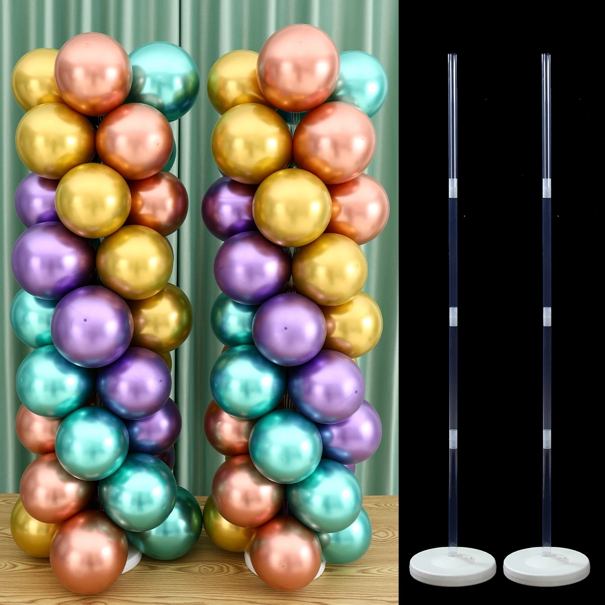 Birthday-Balloon-Stand-Set-Balloon-Support-Balloon-Holder-Balloon-Stick ...