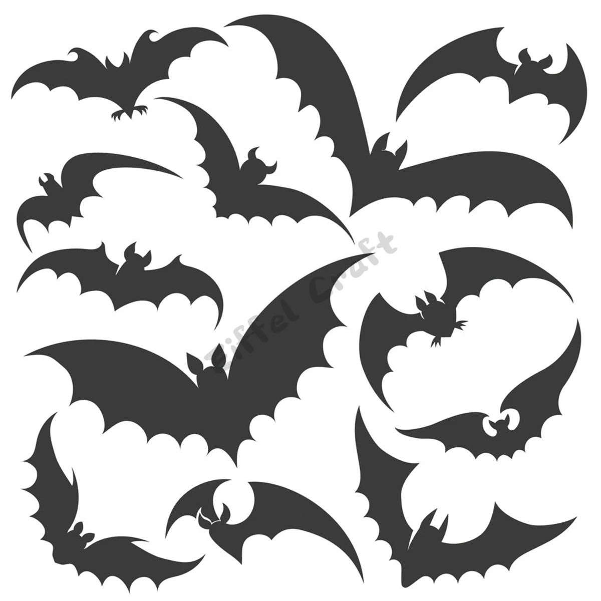 Bats-Set-Metal-Cutting-Dies-New-Diy-Emboss-Stencil-Scrapbooking-Dies ...