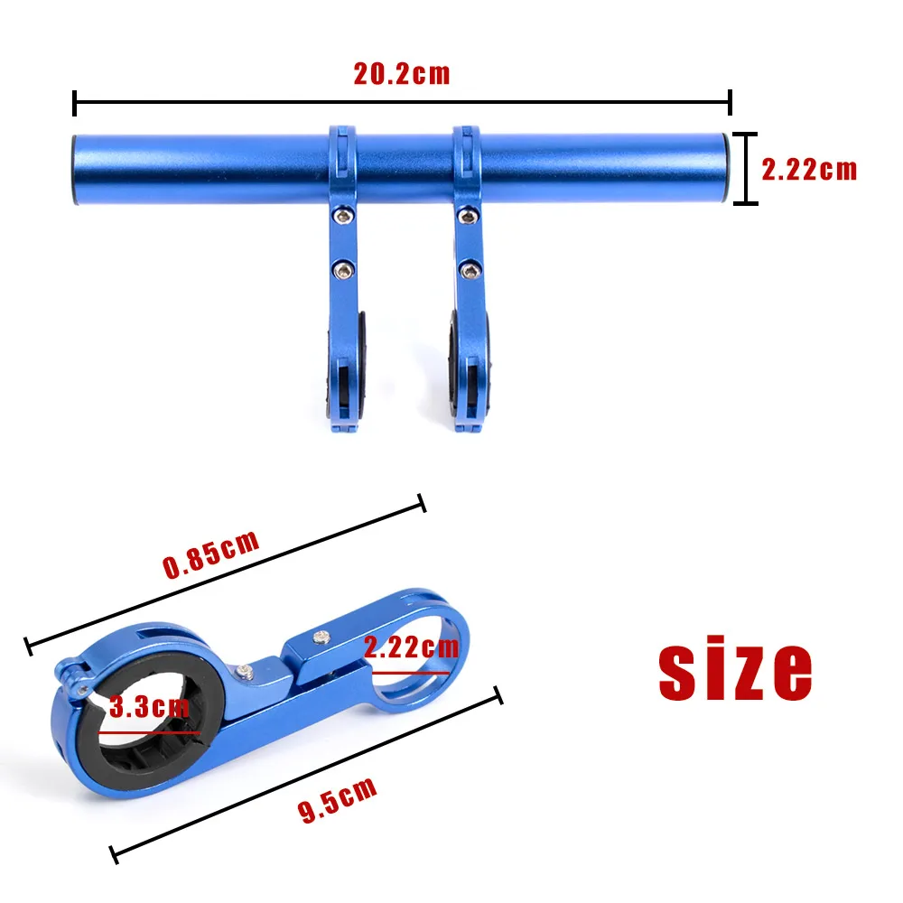 Choice Red Electric Scooter Handlebar Extender Extension Horn Light ...