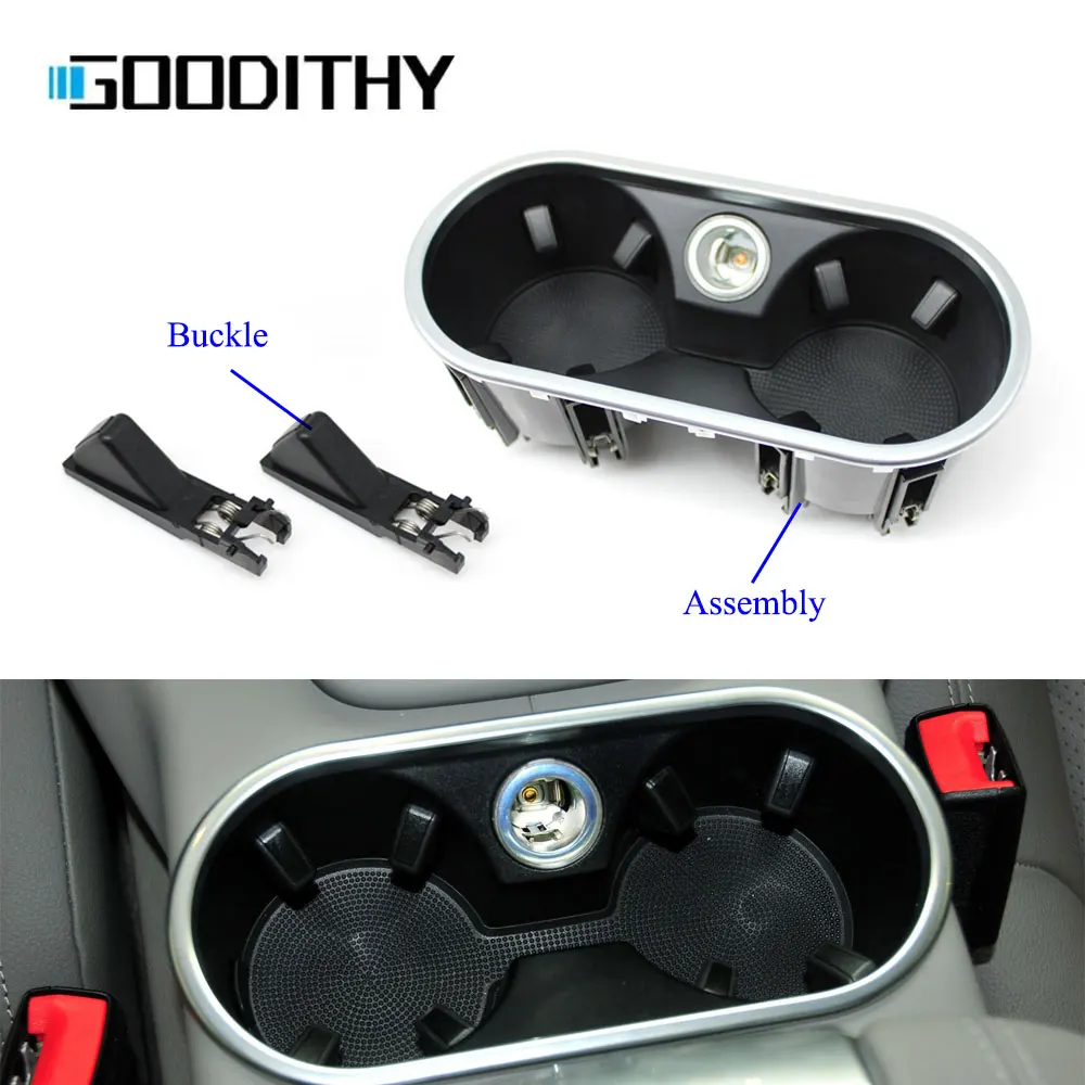 Inner Car Central Console Water Cup Holder Assembly Drink Bracket ...