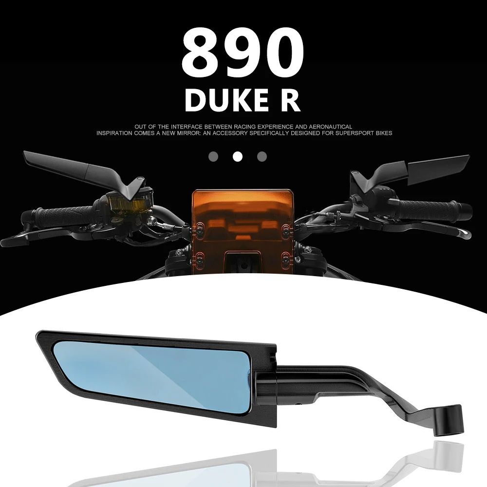 New-For-890-Duke-R-2021-For-790-Duke-2018-2020-Motorcycle-Mirror-CNC ...