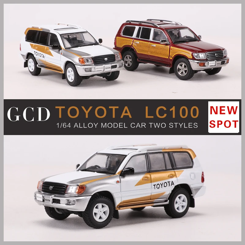 GCD 1:64 TOYOTA LC100 Diecast Alloy Model Car Gifts Collection Display ...