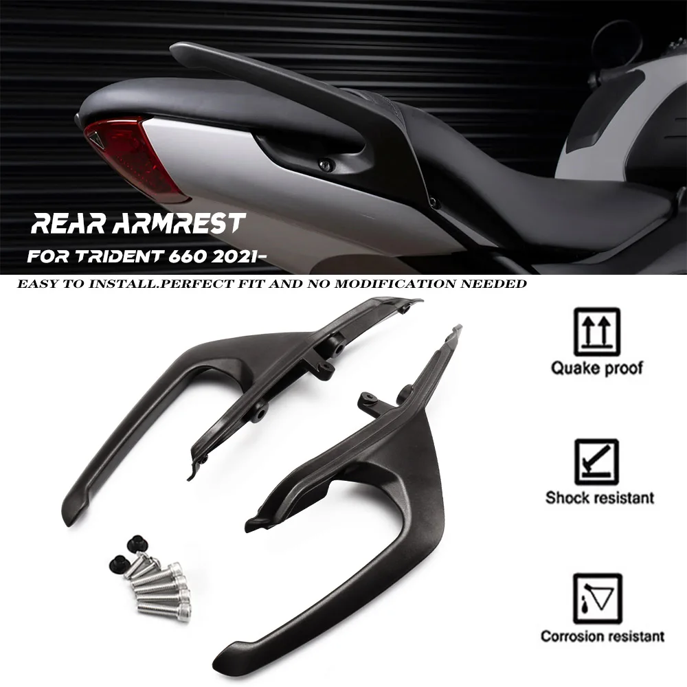 New-Motorcycle-Aluminum-Rear-Grab-Bars-Seat-Pillion-Passenger-Handle ...