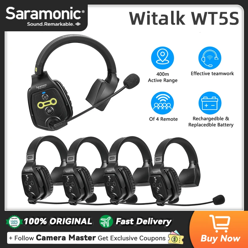 Saramonic-Witalk-WT5S-Full-Duplex-Communication-Wireless-Intercom ...