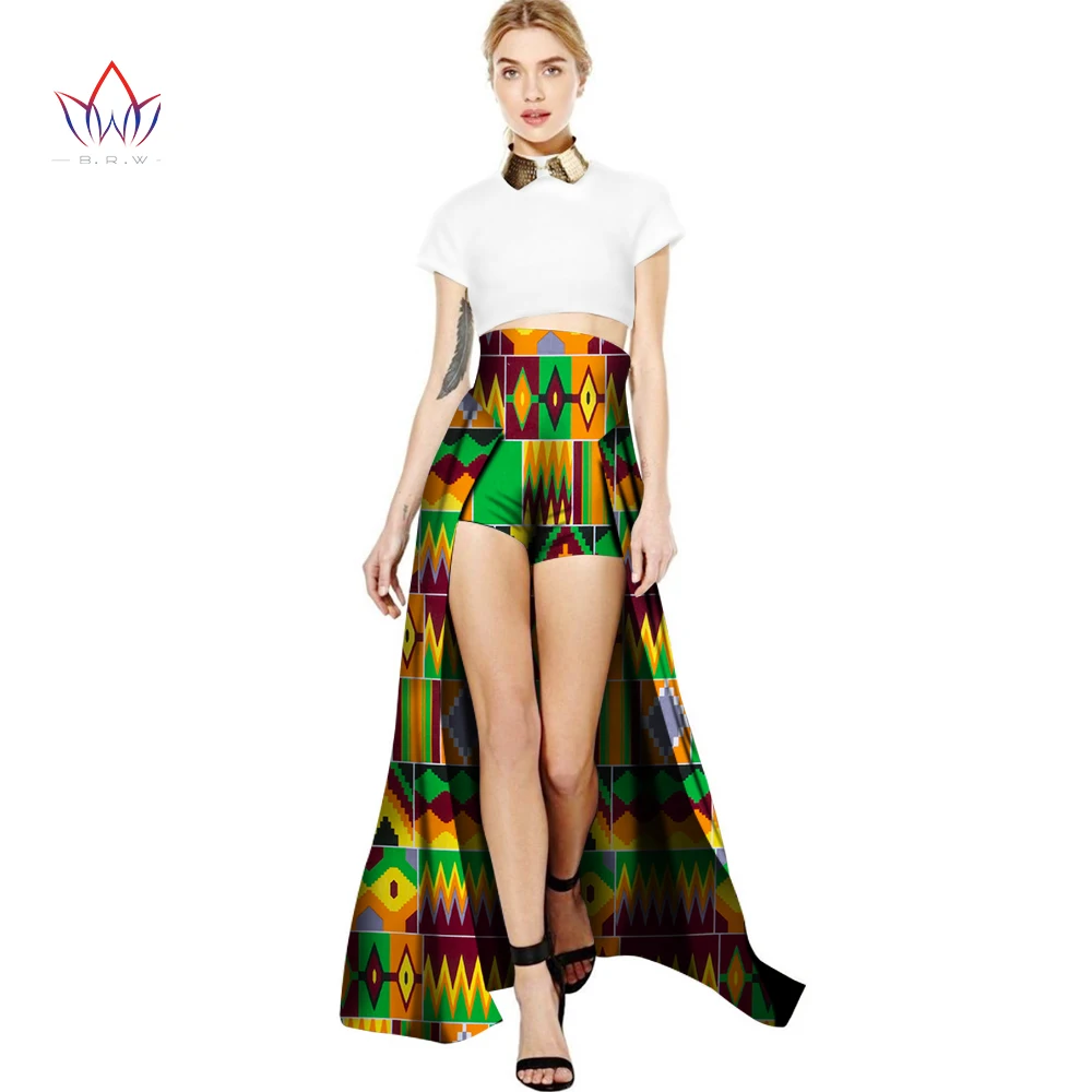 2021 Africa Style High Waist Shorts Dashiki Trailing Shorts African ...
