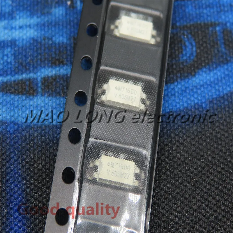 Acoplamiento fotoeléctrico optoacoplador TCMT1600 MT1600 SOP4 SOP 4, 50 ...