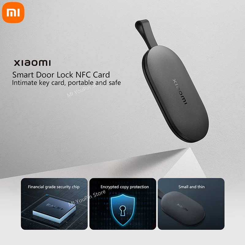 Global-Version-Xiaomi-Smart-Door-Lock-NFC-Card-Supports-Smart-Door ...