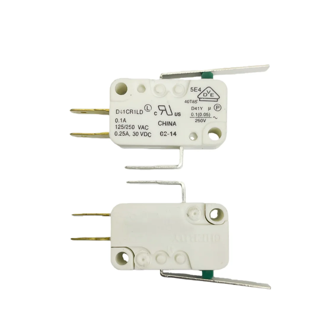 2PCS/imported from Germany, micro switch D41Y travel limit button 3 ...