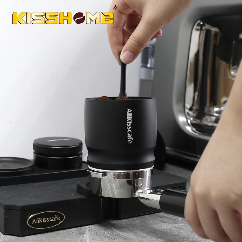 AliKisscafe Coffee Dosing Cup 58mm Espresso Funnel Blind Shaker Fit ...