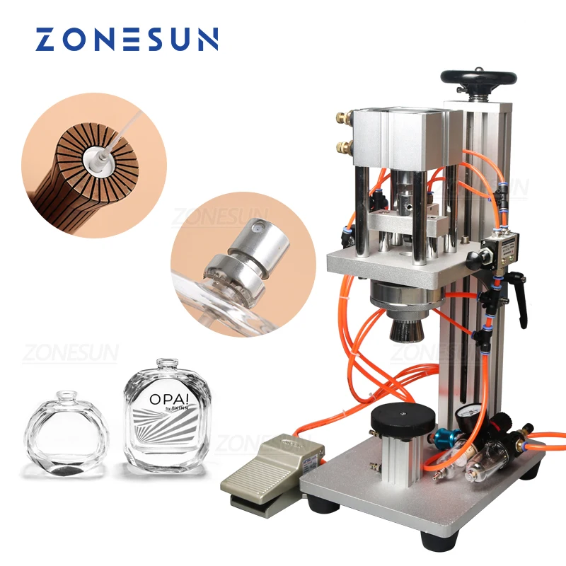 Crimping Machine Perfume | Perfume Cap Press Machine | Zonesun Crimper ...