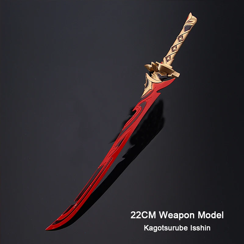 22CM-Weapon-Model-Genshin-Impact-Game-Peripheral-Metal-Sword ...