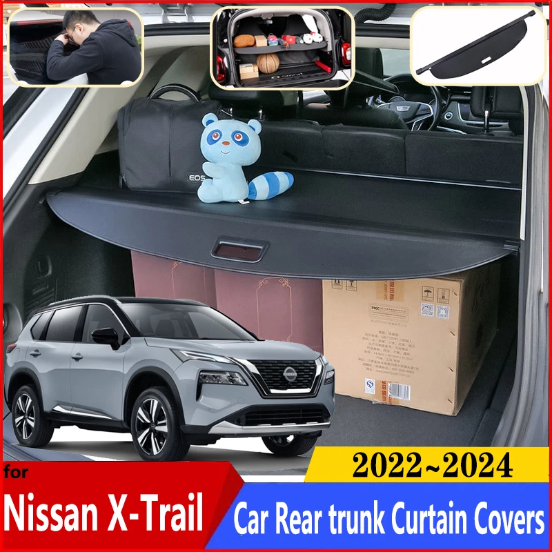 Car-Trunk-Curtain-For-Nissan-X-Trail-T33-2022-2023-2024-X-Trail-Rogue ...