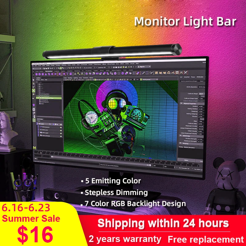 LED-Computer-Light-Screen-Light-Stepless-Dimming-Reading-Light-Desk ...