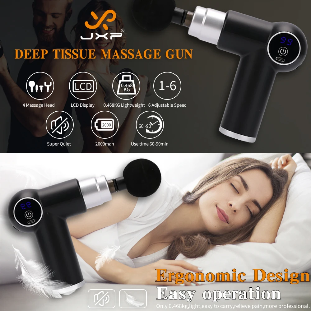 Massage Gun Display Muscle Neck Electric Massager – AllFitness.Solutions