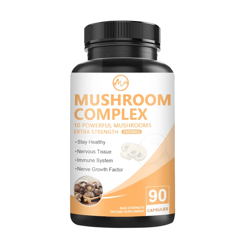 Minch-Mushroom-Supplement-Capsules-2600mg-Enhances-Body-System-Energy ...