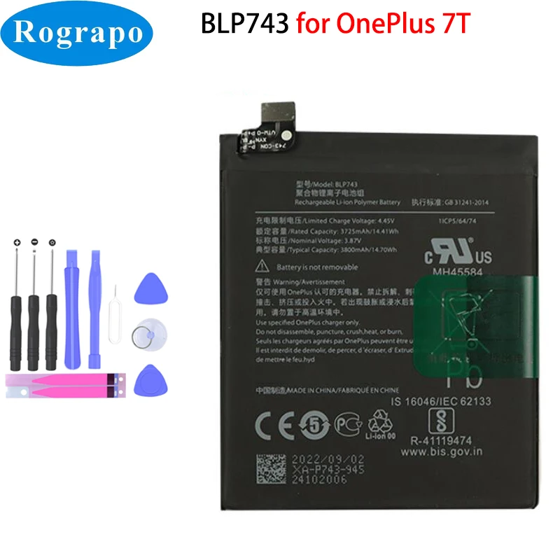 New Battery For OnePlus 1 2 3T 5 5T 6 6T 7 7 Pro 7T 8 8pro 9 9Pro Pro ...
