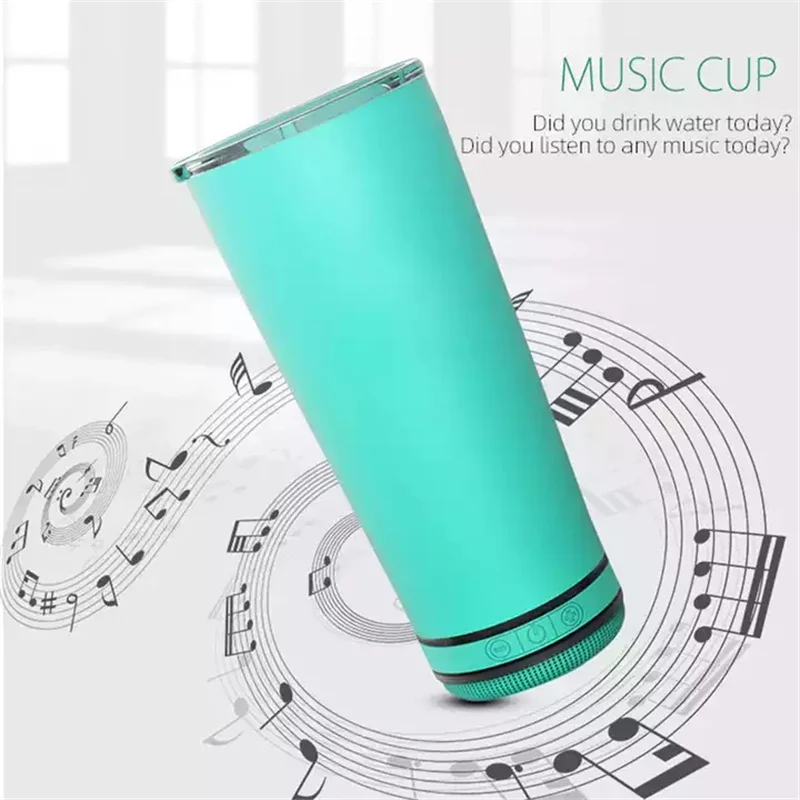 18oz-Glass-Sound-Speakers-Tumbler-Stainless-Steel-Music-Vacuum-Cup ...