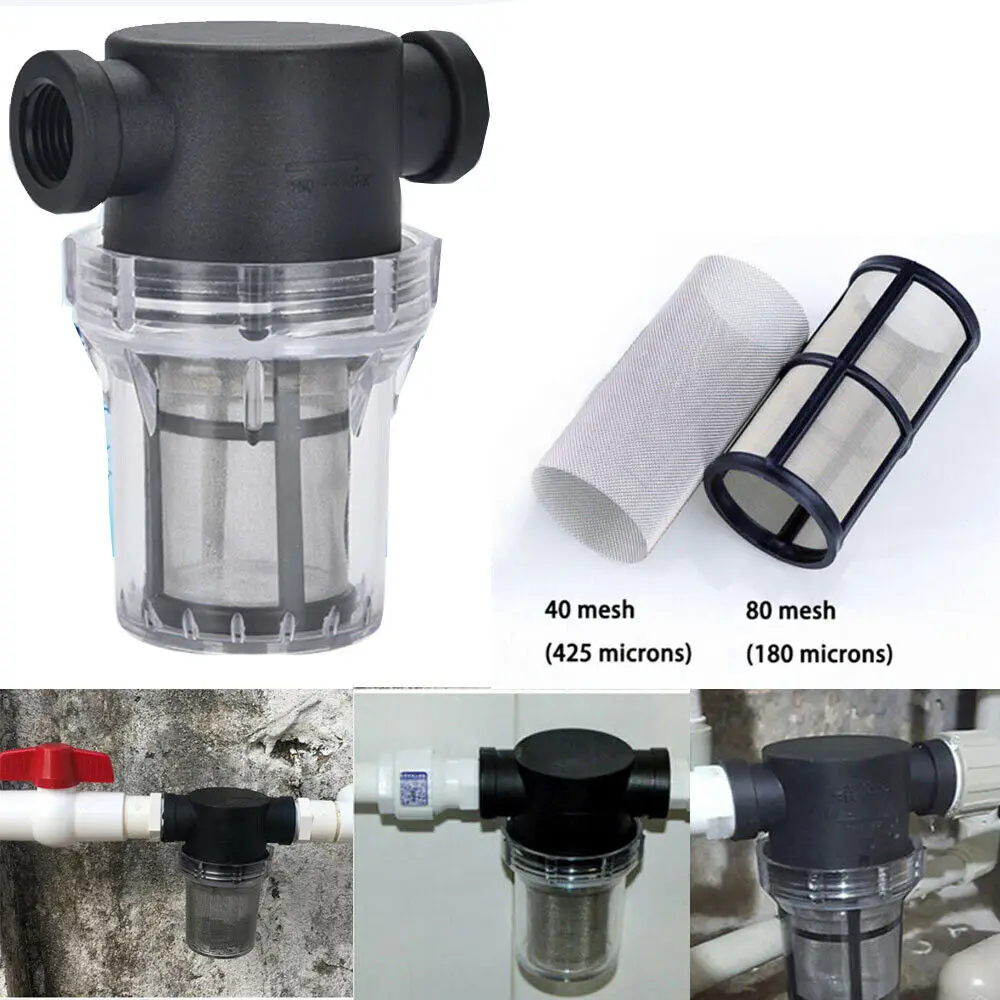 Car-Washing-Filter-1-2-3-4inch-Inline-Mesh-Strainer-Water-Pump-Filter ...