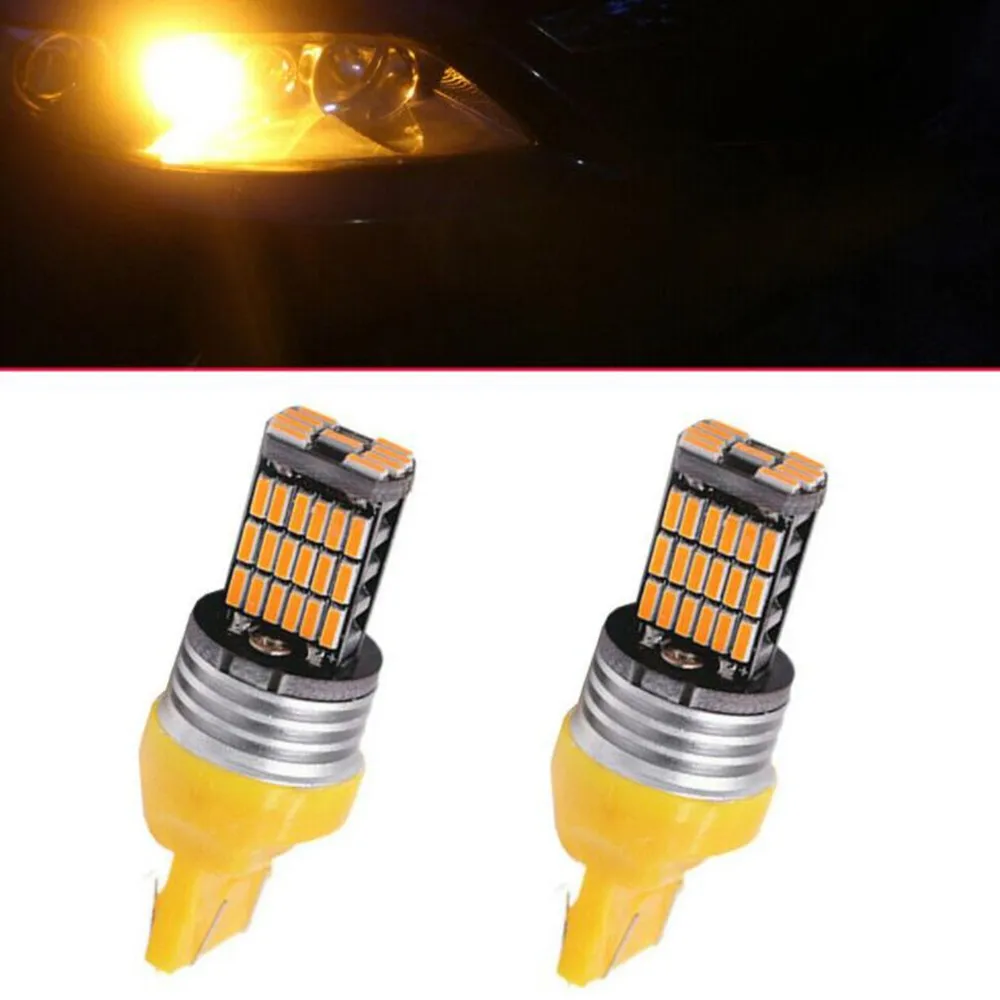2Pcs-WY21W-LED-Canbus-No-Error-No-Hyper-Flash-Turn-Signal-Lights-Bulb ...