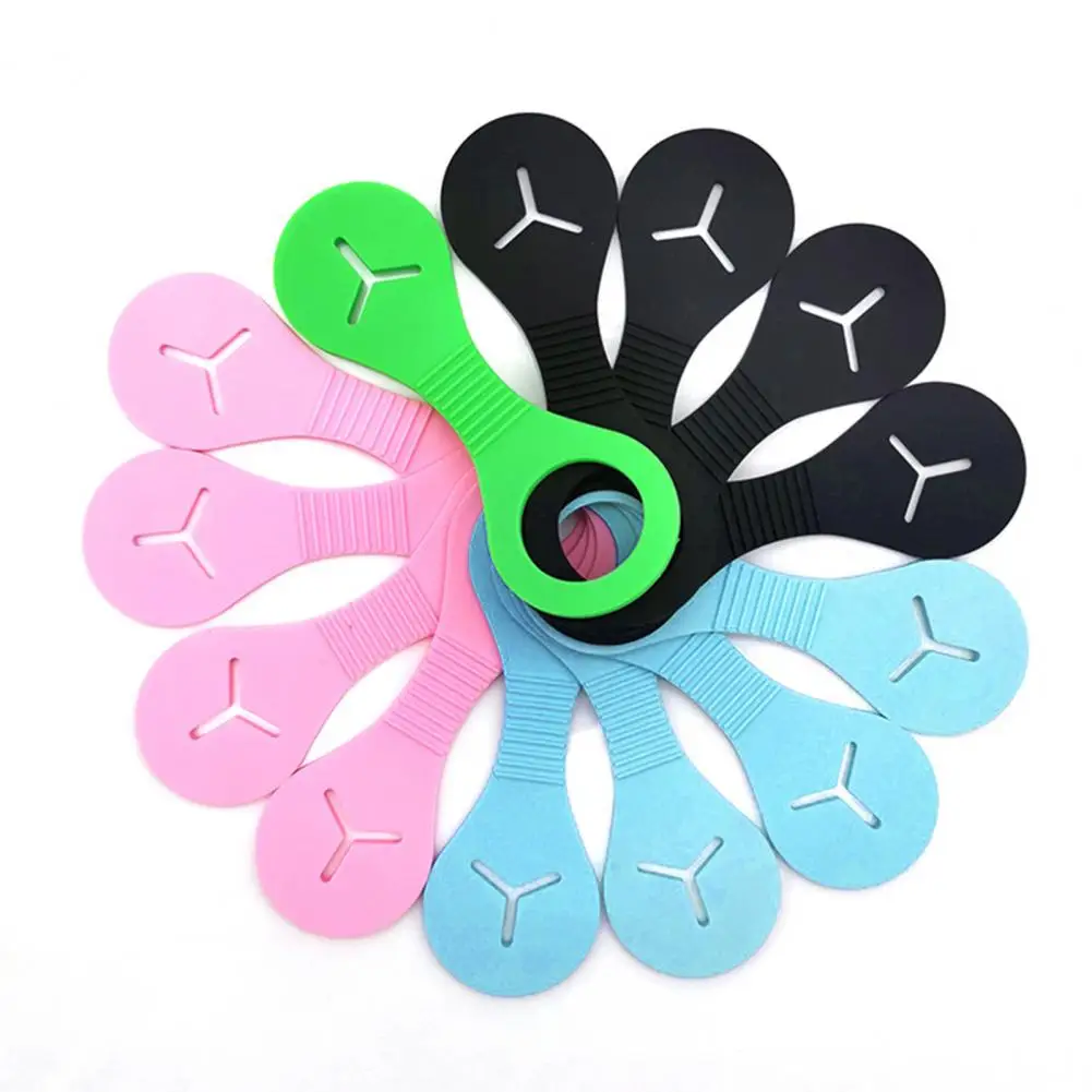 Poop Bag Clip Garbage Bag Clip Portable Soft Anti-Skid Silicone Pet ...