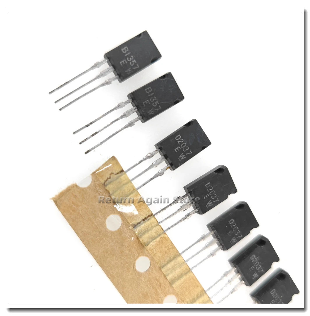 10PCS-LOT-2SB1357-2SD2037-new-original-D2037-B1357-3A60V-TO126 ...