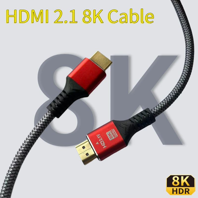 0.5M 1M 1.5M 2M 8K HDTV Cable for Xiaomi TV Box PS5 Ultra High Speed ...