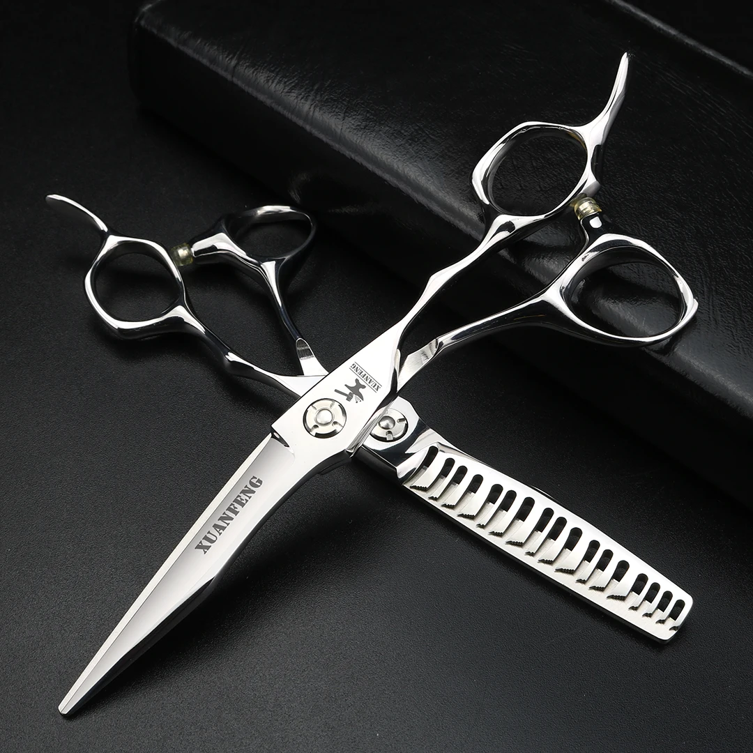 XUANFENG-6-inch-layered-thinning-scissors-hair-stylist-scissors-hair ...