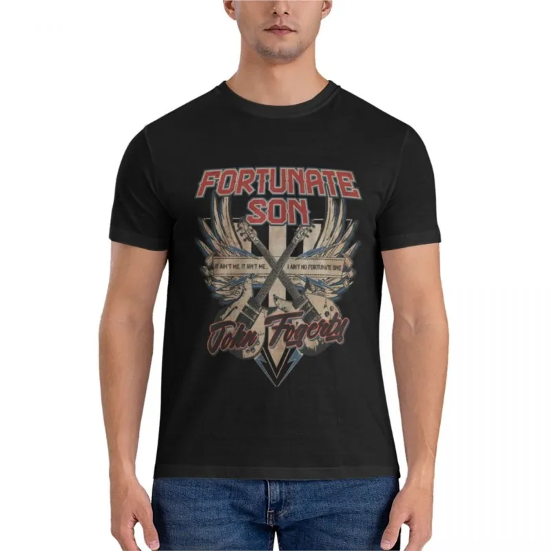 John-Fogerty-Fortunate-Son-Fitted-Jersey-Classic-T-Shirt-funny-t-shirts ...