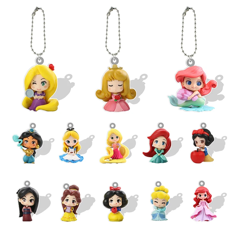 Disney Princess Pendants Girls | Disney Princess Doll Key Chain - 2d ...