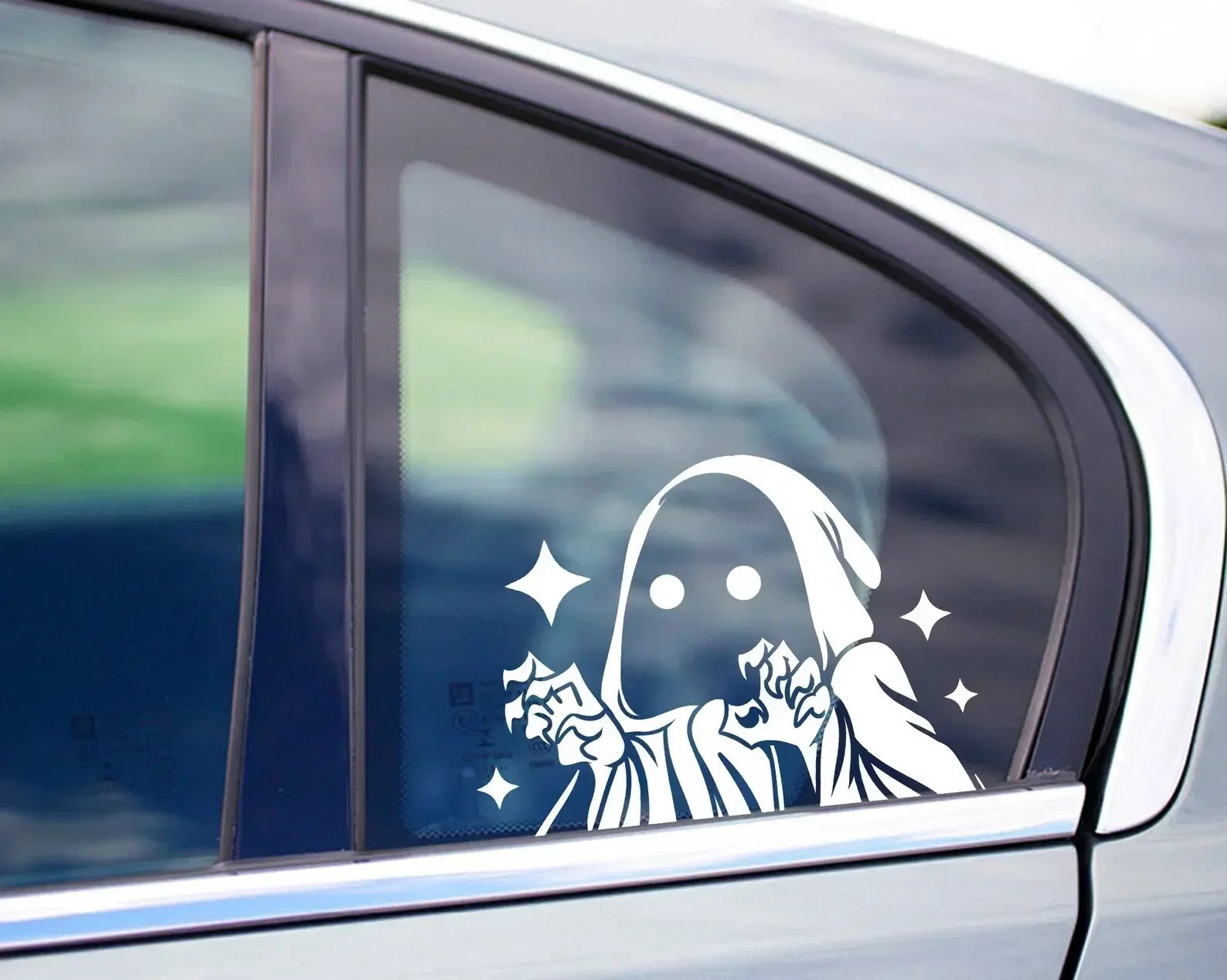 15CM REAPER PEEKER Cute Anime Car Stickers Die Cut Vinyl for Auto ...