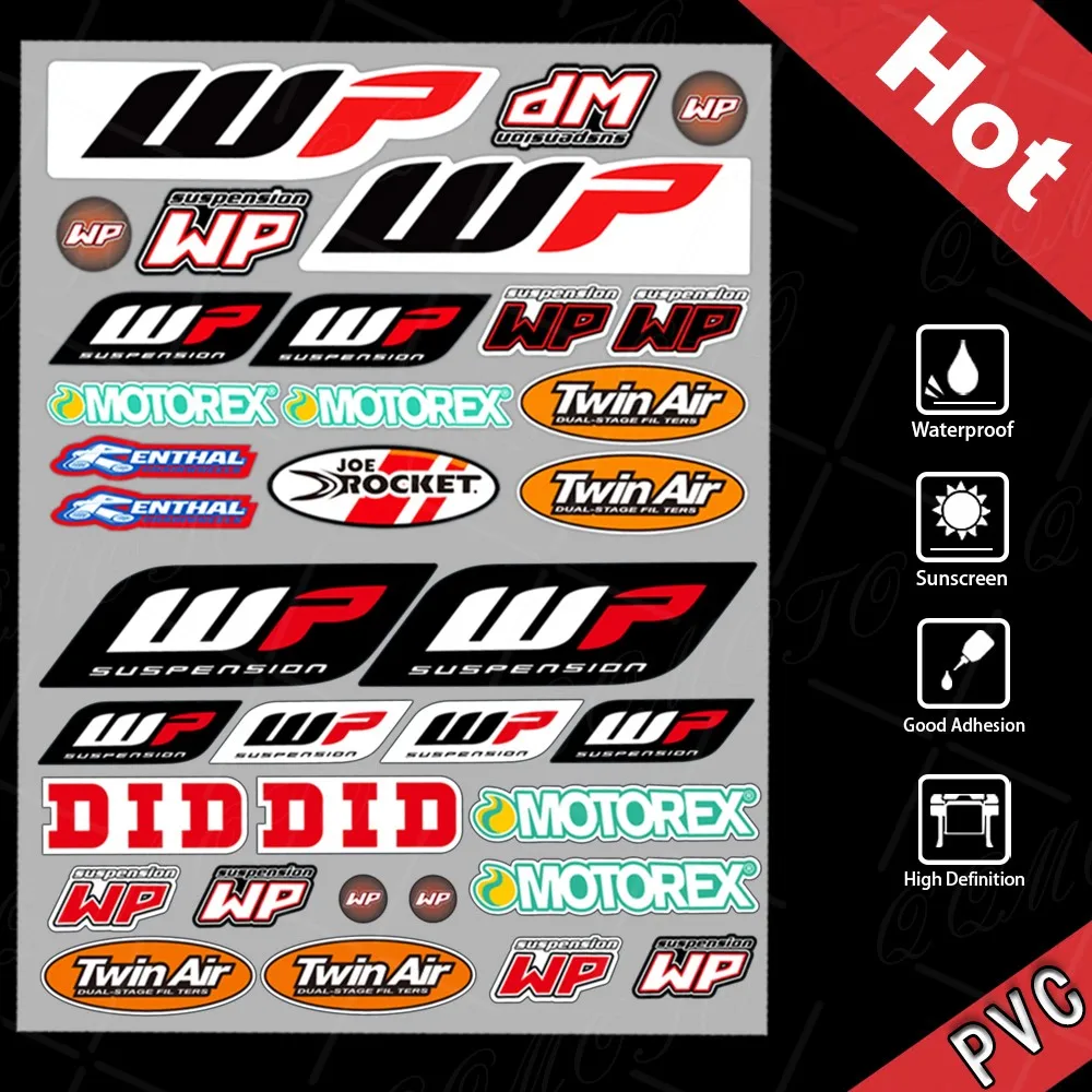 Reflective-Motorcycle-Accessories-Suspension-Waterproof-Wp-Decal-WP-wp ...