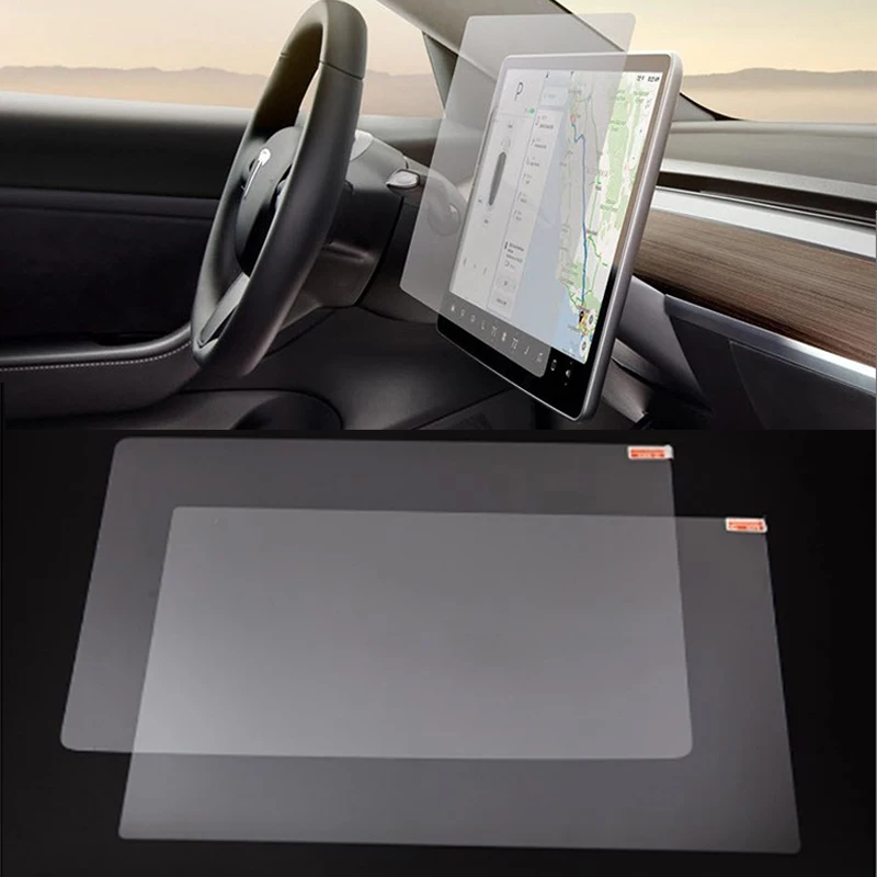 2023-Tempered-Glass-Screen-Protector-Designed-for-Tesla-Model-3-Y ...