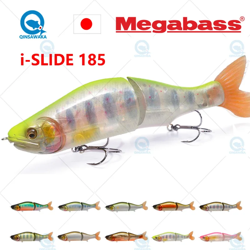JAPAN Megabass I SLIDE 185 185mm 56g Big Swimbait Predator Murray Cod Barra Fishing Lure ...