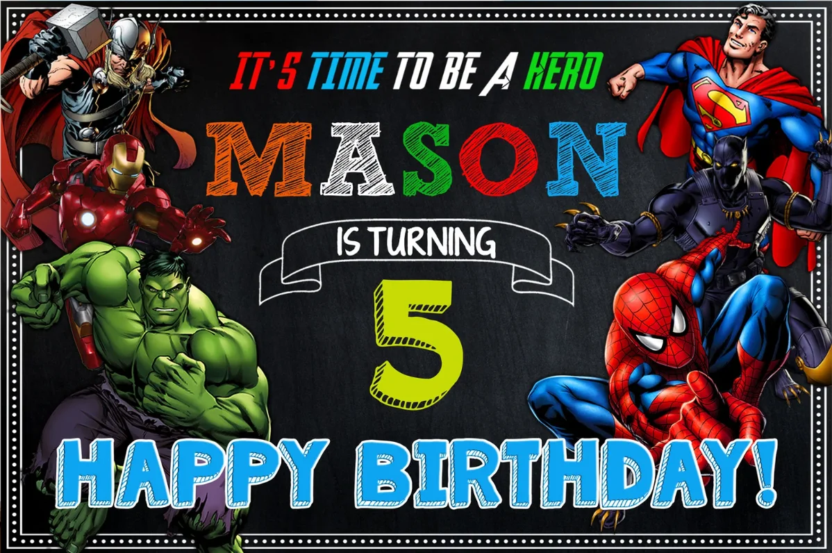 Marvel Superhero Party Ideas