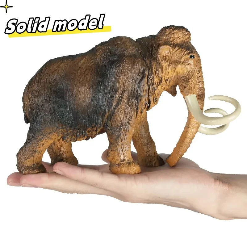 Simulation-wildlife-elephant-model-mammoth-mammoth-model-children-s ...