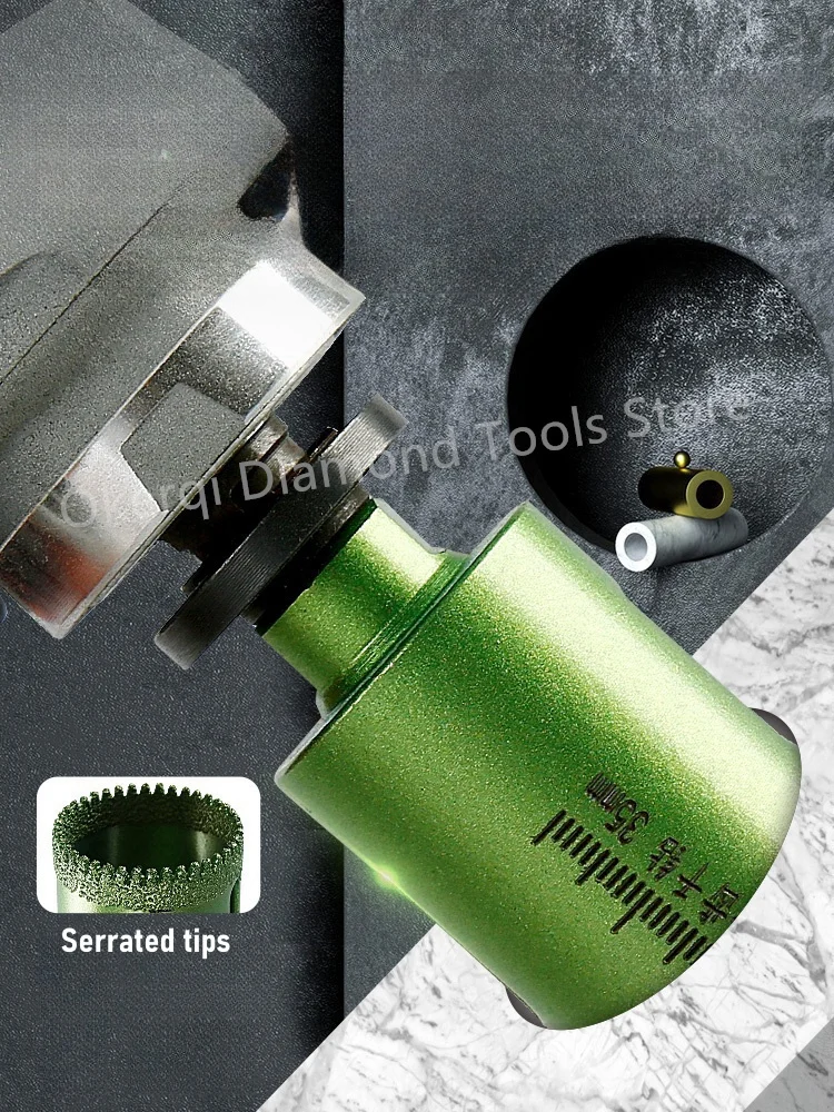 1PC-Serrated-Dry-Drilling-Hole-Opener-M10-Diamonded-Hole-Saw-Drill-Bit ...