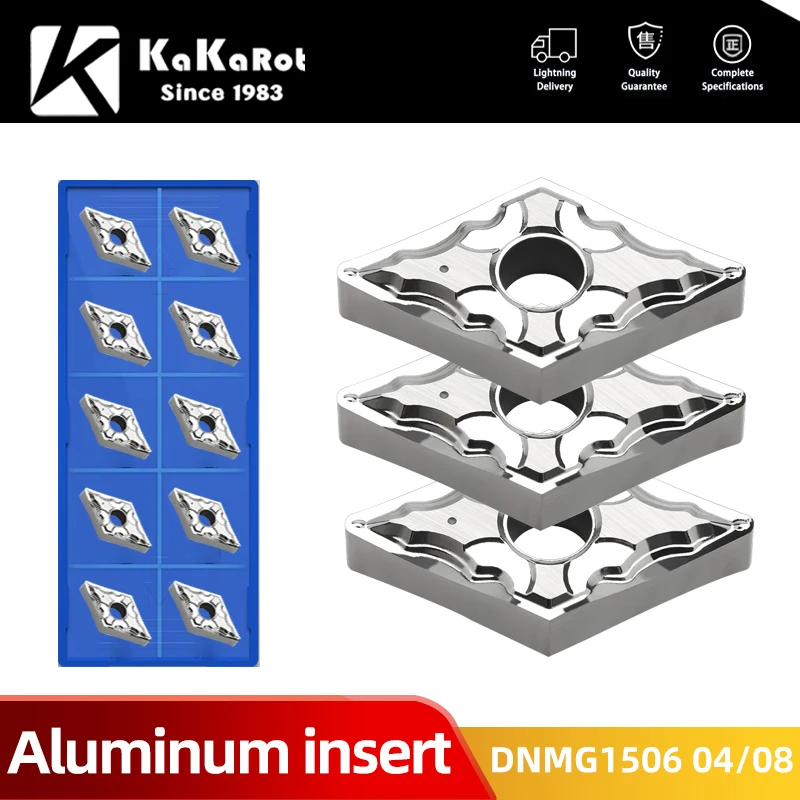 Aluminum Turning Tool Insert | Dnmg Aluminum - Aluminum Insert ...