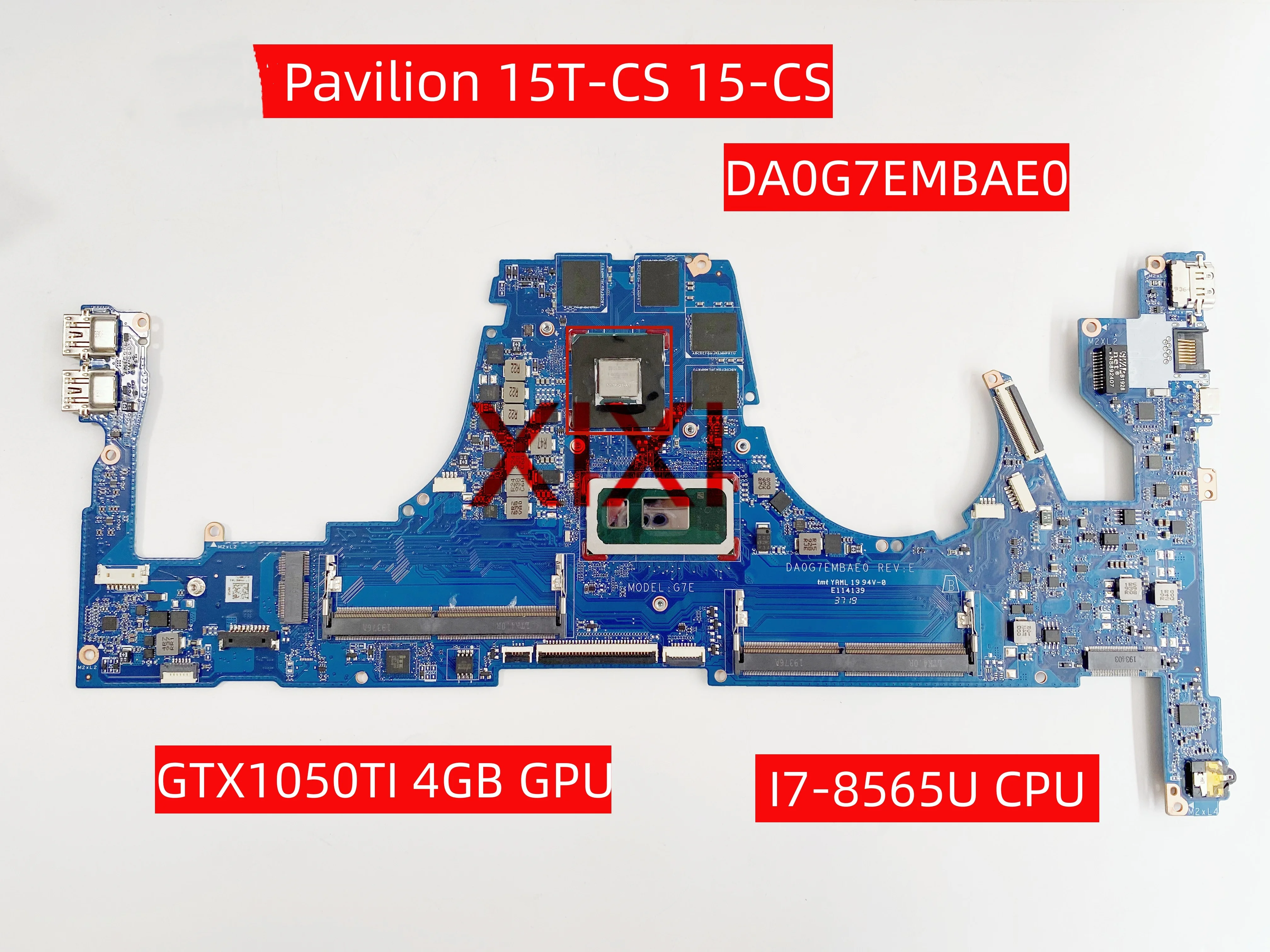 DA0G7EMBAE0-For-HP-Pavilion-15T-CS-15-CS-Laptop-Motherboard-with-SRFFW ...