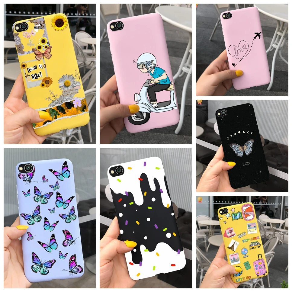 For-Xiaomi-Redmi-Go-M1903C3GG-Case-Cover-Silicon-Cute-Funny-Black-Pink ...