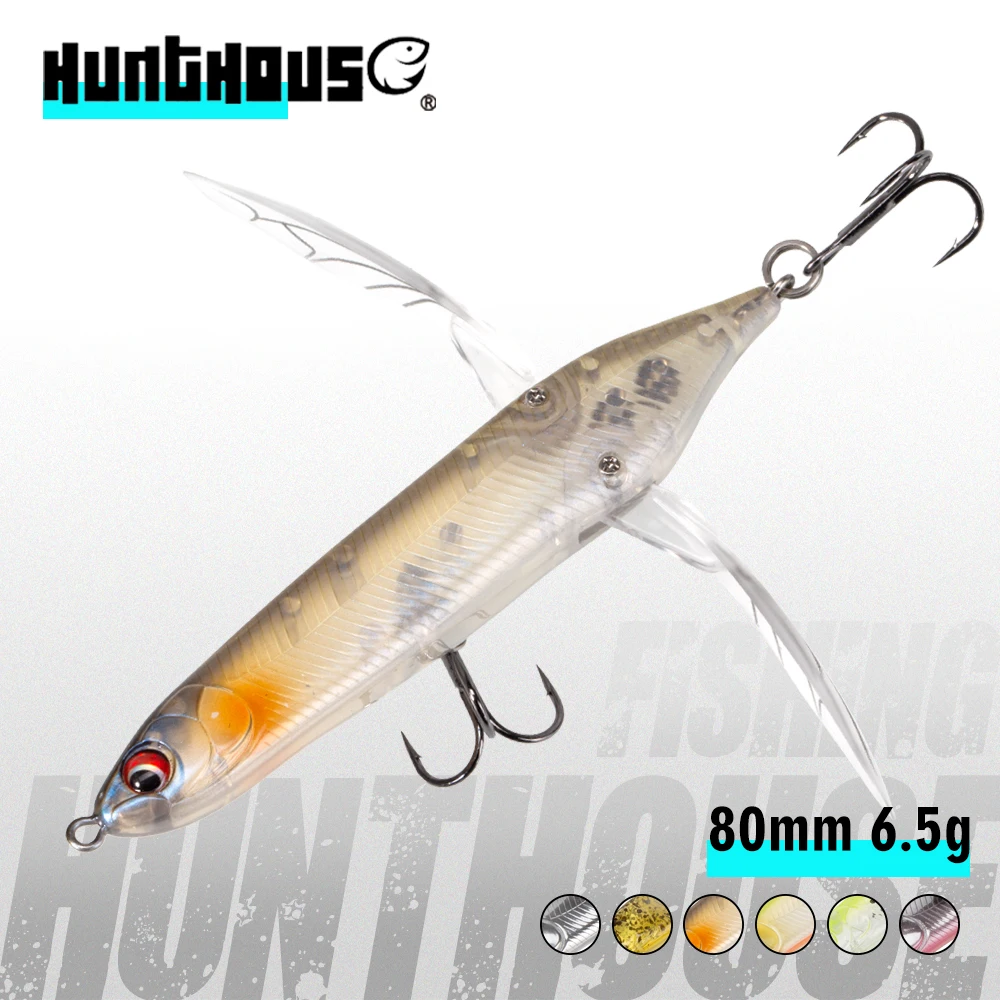 Hunthouse-Floating-Topwater-Dragonfly-Crawler-Pencil-Fishing-Lure-Hard ...