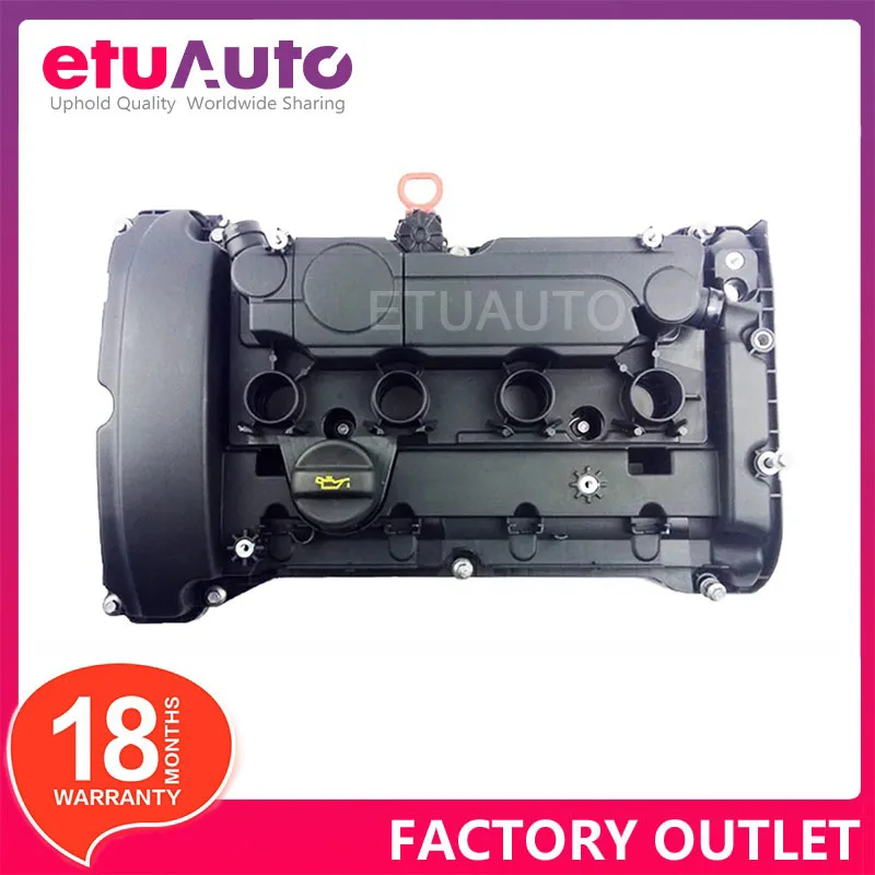 For-Peugeot-3008-2008-Citroen-C4-DS3-DS5-Engine-Valve-Cover-9812828980 ...
