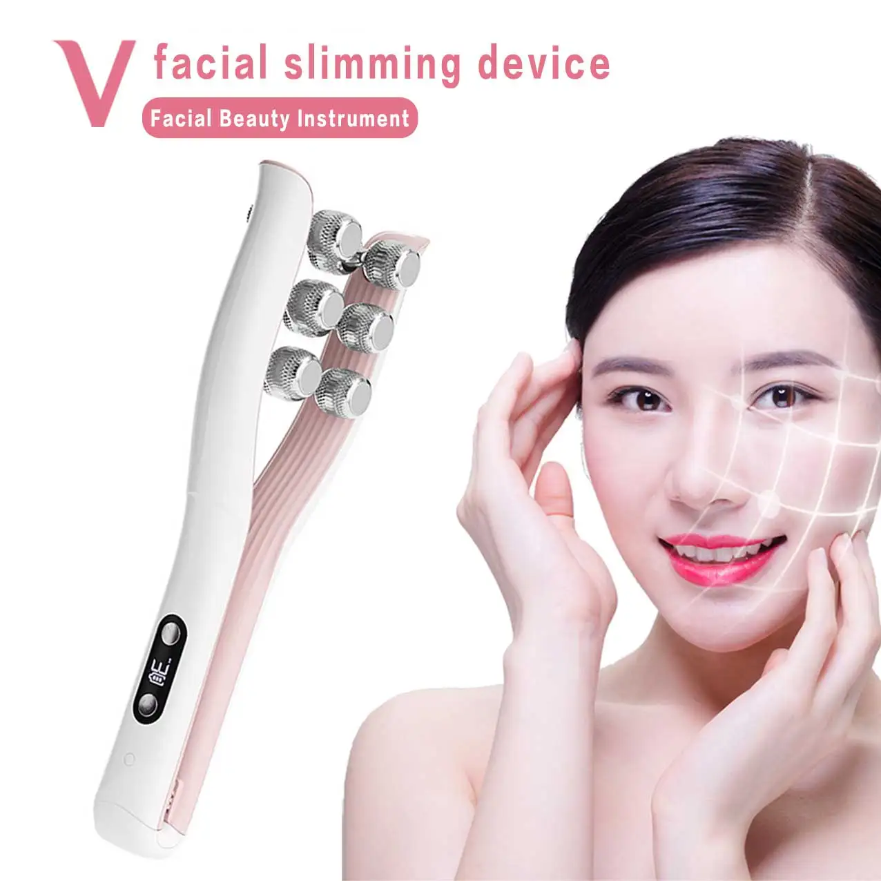 Facial beauty device Facial Massager Y Facial Lift Massager Chin Lifter ...