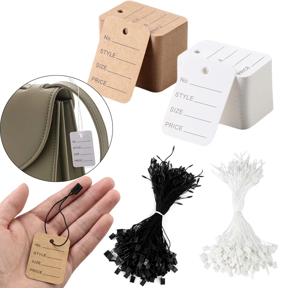 500-1000PCS-Useful-Garment-Supplies-Retail-Snap-Lock-Hangtags-Price ...